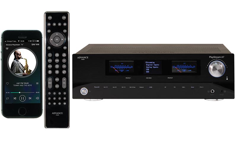 Advance Paris PlayStream A7 - Home audio amplifier - LDLC | Holy Moley